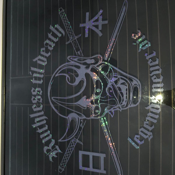 Ruthless Til Death Windshield Rear Window Decal Car Sticker Banner JDM ...