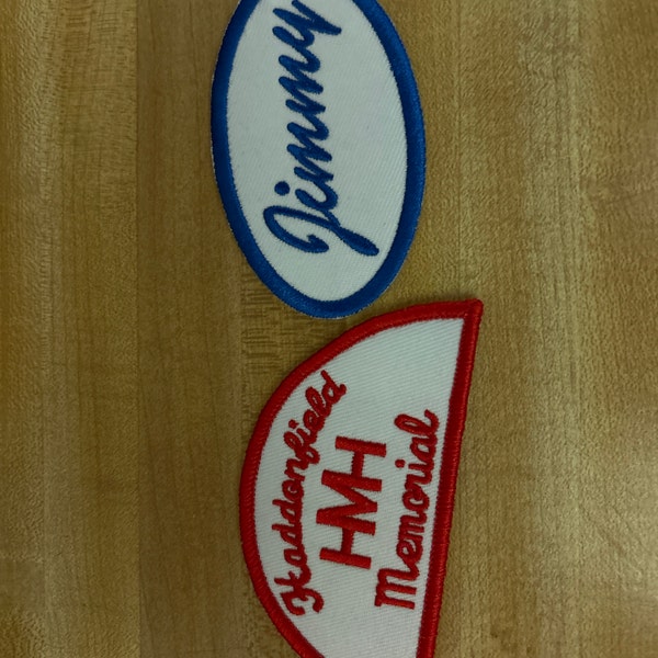 Halloween 2 Haddonfield Memorial Hospital Uniform Budd Jimmy Patch ...