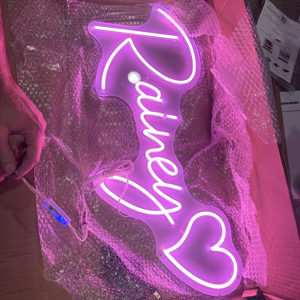 Custom Name Neon Sign for Kids,led Name Sign,kid's Room Decor,dorm Wall ...