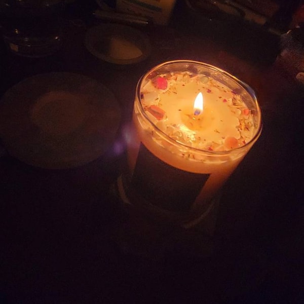 Self Love Candle - Negative Energy Cleansing - Soy Aromatherapy Candle ...