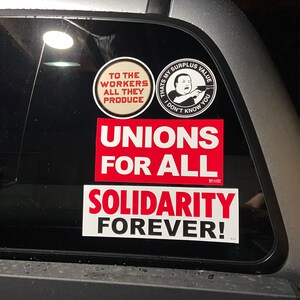 Leftist Poster: Workers of the World, Unite Retro Walter Crane Style ...