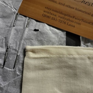 Medieval Handwork Kit.medieval Sewing Kit in Leather Case for - Etsy