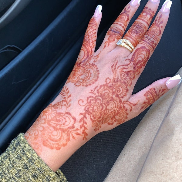 AMAZING Bridal Henna Kit Mehndi Wedding Dark Stain Natural - Etsy
