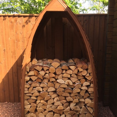 Boat Shaped/gothic Single Seat Garden Bench/arbour - Etsy UK