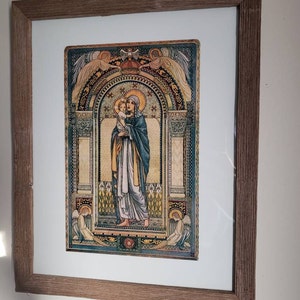 Madonna and Child 5 Sizes by Jeanne Antoinette Labrousse - Etsy Australia