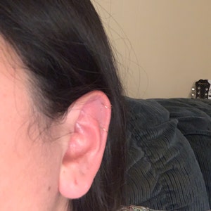 Thin Cartilage Hoop 20g 22g 24g 26g Small Cartilage Hoop - Etsy