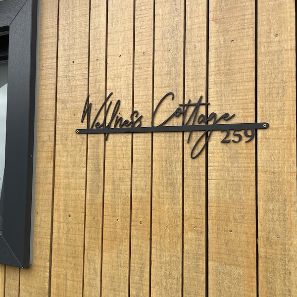 Personalized Metal Wall Art Sign, Custom Metal Sign, Name Metal Sign ...