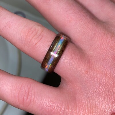 Wide Moissanite Solitaire Stone Forge Studios - Etsy