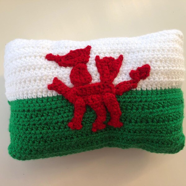 Crochet Pattern - Wales Flag - Instant Pdf Download - Etsy UK