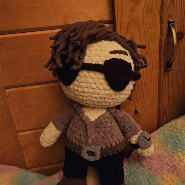 Grumpy Christmas Crochet Plushie Horror Movie Doll Spooky Stuffie - Etsy