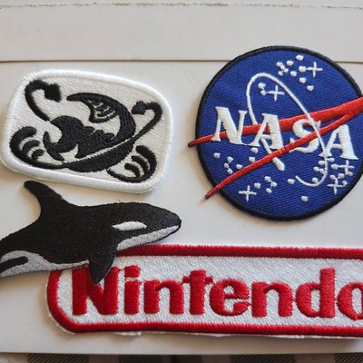 Unofficial Adult Swim Logo Glow in the Dark Iron on Patch 95mm or 65mm ...