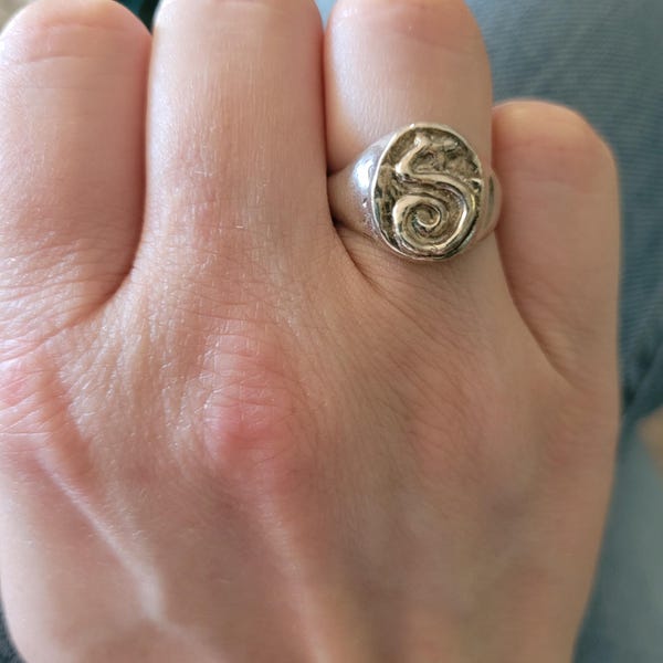 Gnostic Lion-headed Serpent Chnoubis Signet Ring - Etsy