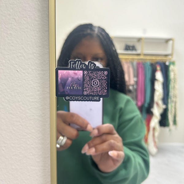 Custom QR Code Small Business Digital QR Code Custom Generated QR Code Social Media Qr Code ...