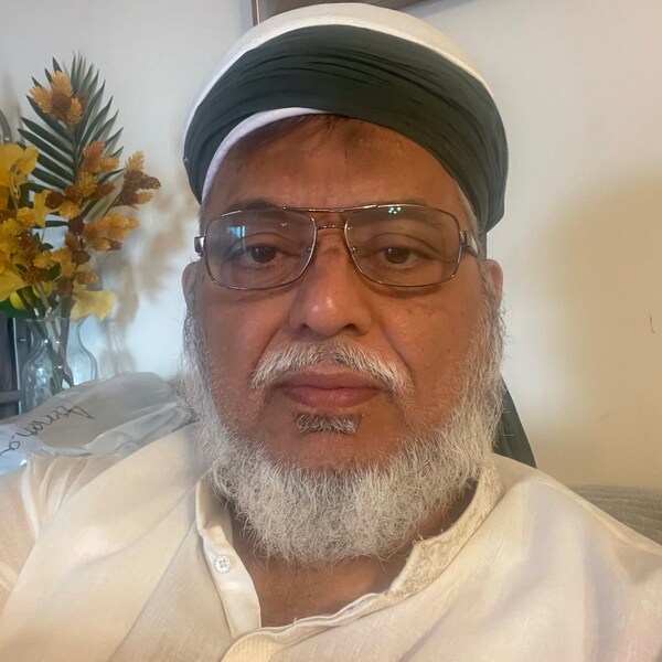 Handmade Islamic Prayer Hat, White and Green Imama, Muslim Men Prayer ...