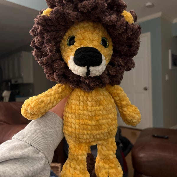 Sleepy Lion Rag Doll Crochet Pattern / Ragdoll / Zoo Animals / Safari ...