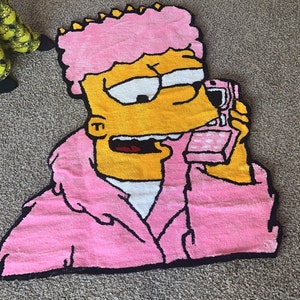 Mr. Krabs Dollar Tufted Rug Fluffy Tufted Rug - Etsy