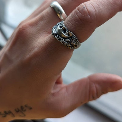 Aphrodite Eyes One of A Kind Ring, Goddess Venus Ring in Roman ...