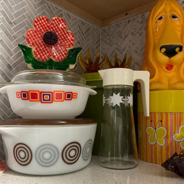 Vintage Australian Agee Pyrex Blue Cape Tulip Casserole - Etsy