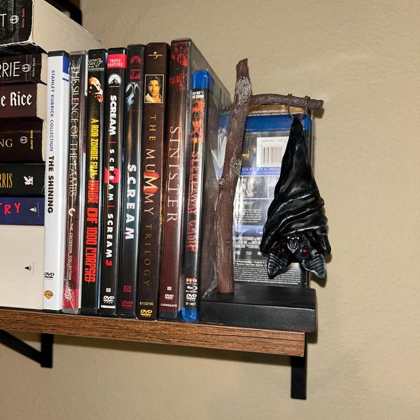 Bat Statue , Halloween Gift , Bat Gothic Decoration , Halloween Desktop ...