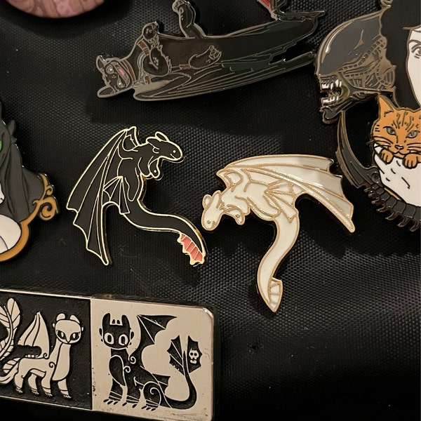 How to Train Your Dragon TOOTHLESS Enamel Pin Cute Pins Button ...