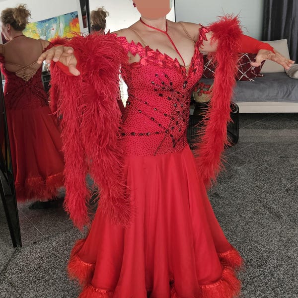 Ballroom Dance Dress for Women. American Smooth Dress. Ballroom Dress ...