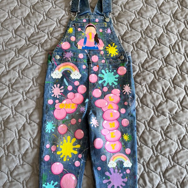 Miss Rachel Inspired Custom Birthday Overalls - Etsy