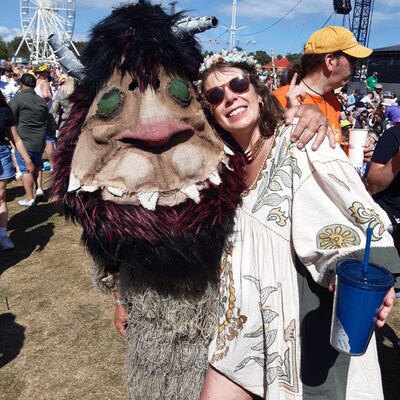 Goat Mask Burlap Goat Mask Cosplay, Theater, Photo Shoot Costume Prop ...