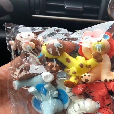 Safari Animals, Safari Cake Topper, Baby Animals Toppers, Jungle Animal ...