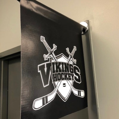 Hockey Team Locker Room Sign Locker Room Banner Locker Room Flag With ...