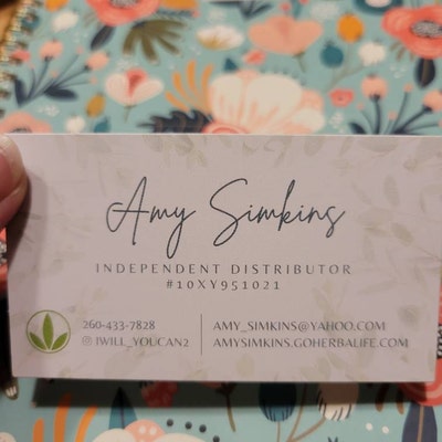 Herbalife Instagram Business Cards 2024 for Independent Distributor ...