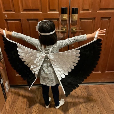 Stork Costume Set / Felt Mask and Flappable Wings / Egret Costume ...