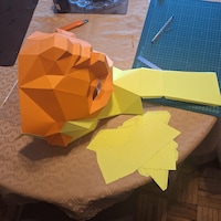 DIY Camel Mask, Paper Craft Template, Halloween Mask, Printable Animal ...