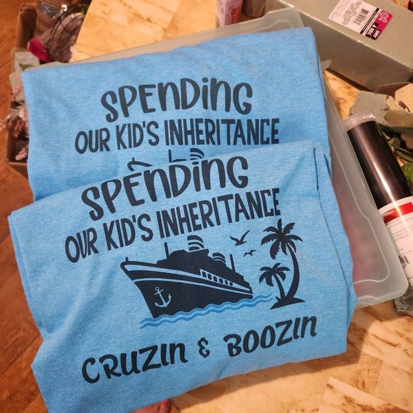 Cruise SVG, Spending Our Kid's Inheritance One Cruise, Funny Cruise ...