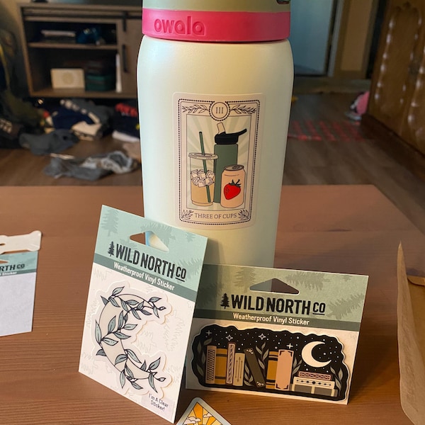 Passive Aggressive Caution Sign Sticker, Waterproof Sticker, Midwest ...