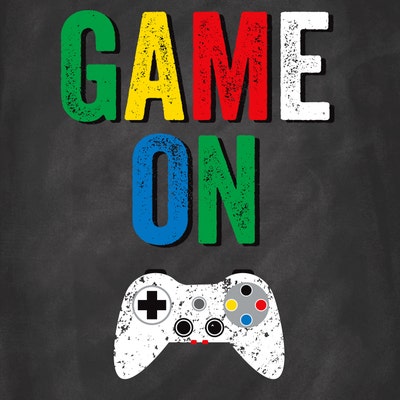 Gaming Wall Art, Gaming Decor, Video Game Posters, Set of 4 Gaming ...