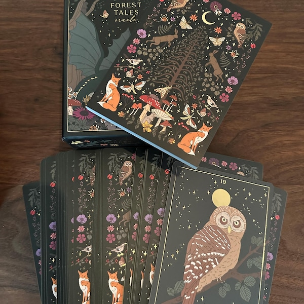 Forest Tales Oracle Deck - Moon Witch Series - Etsy