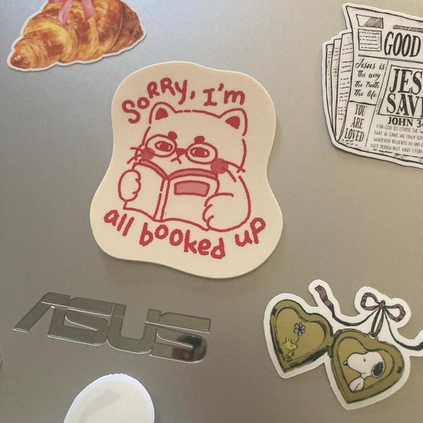 Fuelled by Boba | Cat Drinking Bubble Tea, Boba Cat Sticker, Relatable ...