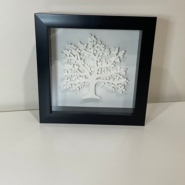 3D FALL TREE SVG - Fall Svg - Shadow Box Svg - for Cricut - for ...