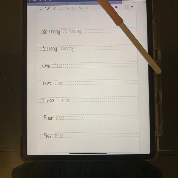 Cursive Upright Adult Working Handwriting Style - Cursive Writing ...