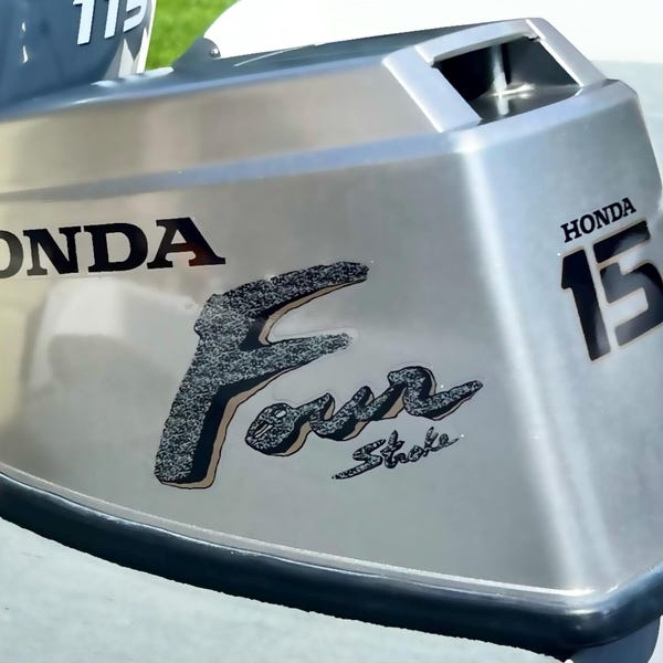 Decal Set for MERCURY Two Stroke 125 Hp Outboard. Vinyl Kit Sticker for ...