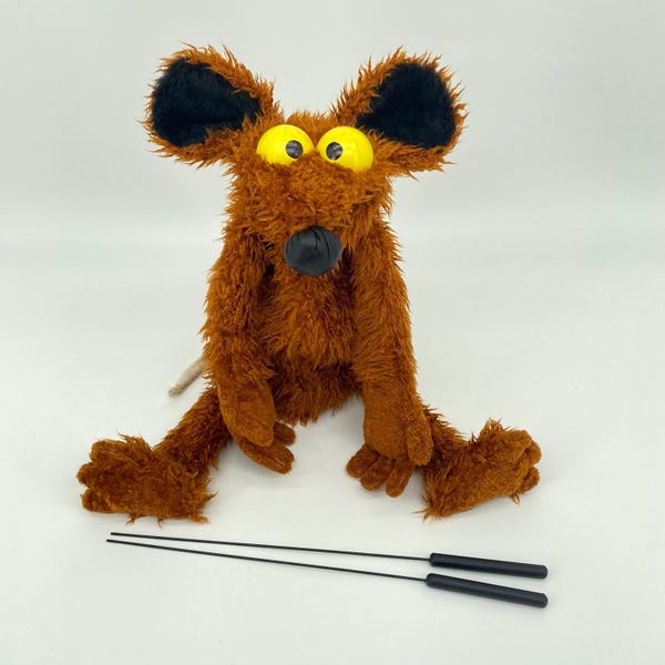 Orange Hero - Hand Puppet, Muppet Style - Etsy