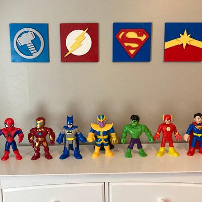 Wooden Handmade Superhero Wall Signs / Plaque. Avengers . Marvel. - Etsy