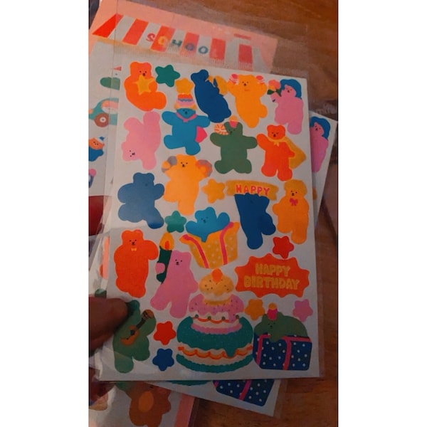 Anime Stickers Cute Cartoons Stickers - Etsy