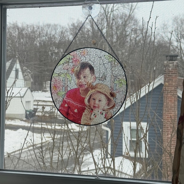 Rooster Suncatcher Hanging Sign, Rooster Window Hanging, Chicken ...