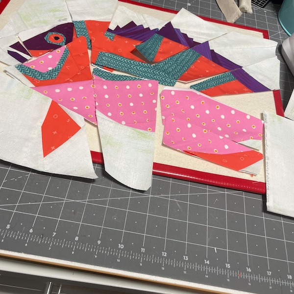 Bald Eagle Fpp--animals of Strength--north America--paper Piecing Quilt ...