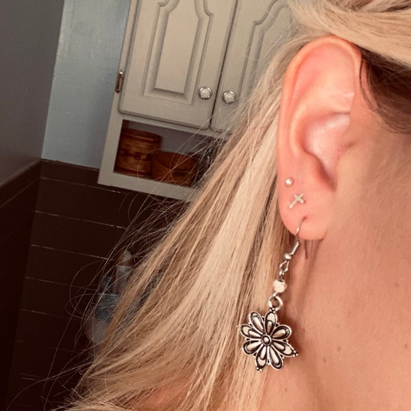 Sterling Silver Bead Earrings Silver Ball Earrings Silver Bead Earrings ...