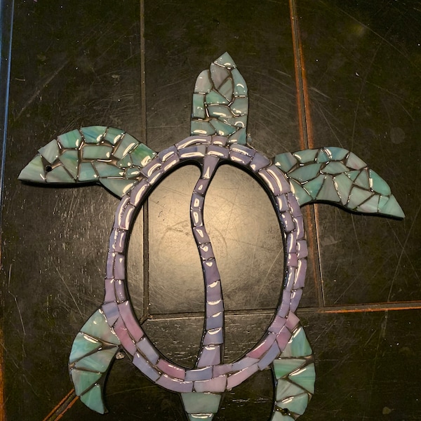 Set of 2 Rustic Turtles Large Recycled Metal Custom Tortoise Hawaiian ...