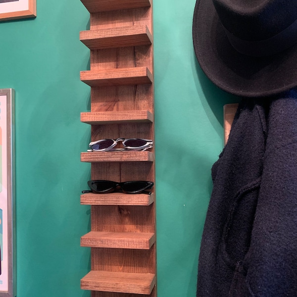Sunglasses Shelf | Extra Large | Floating Shelf | Entryway Organization ...