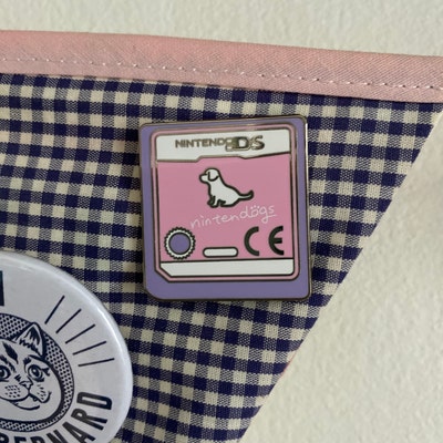 Nintendogs Game Cartridge Inspired Hard Enamel Lapel Pin Badge - Etsy