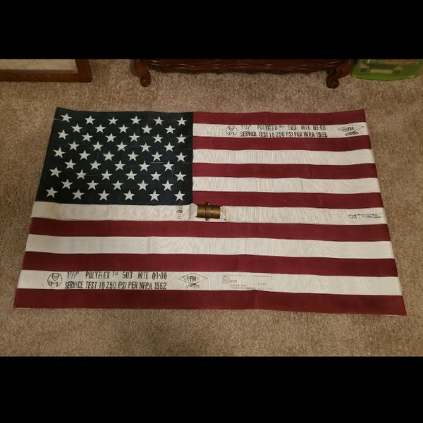 Thin Red Line Fire Hose Flag, 2.75 X 4.5 Ft, Dads Christmas Gift for ...